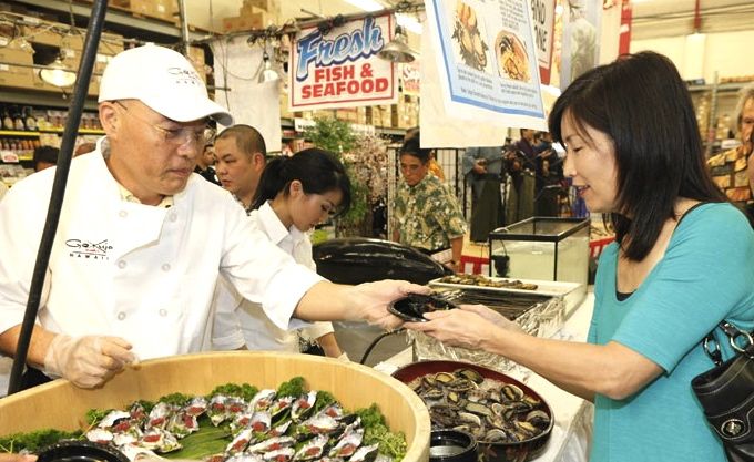 Taste of Marukai annual Japanese food and sake benefit today on Oahu ...